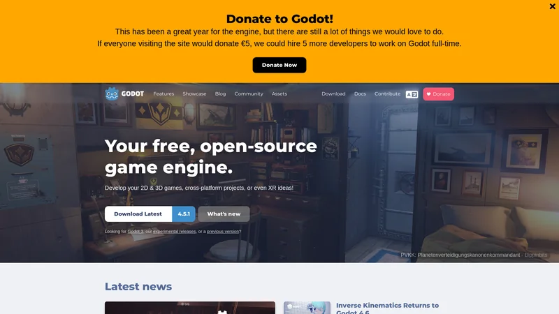 Godot Engine : Reviews, Price, Info & Alternatives Tools | AICavo